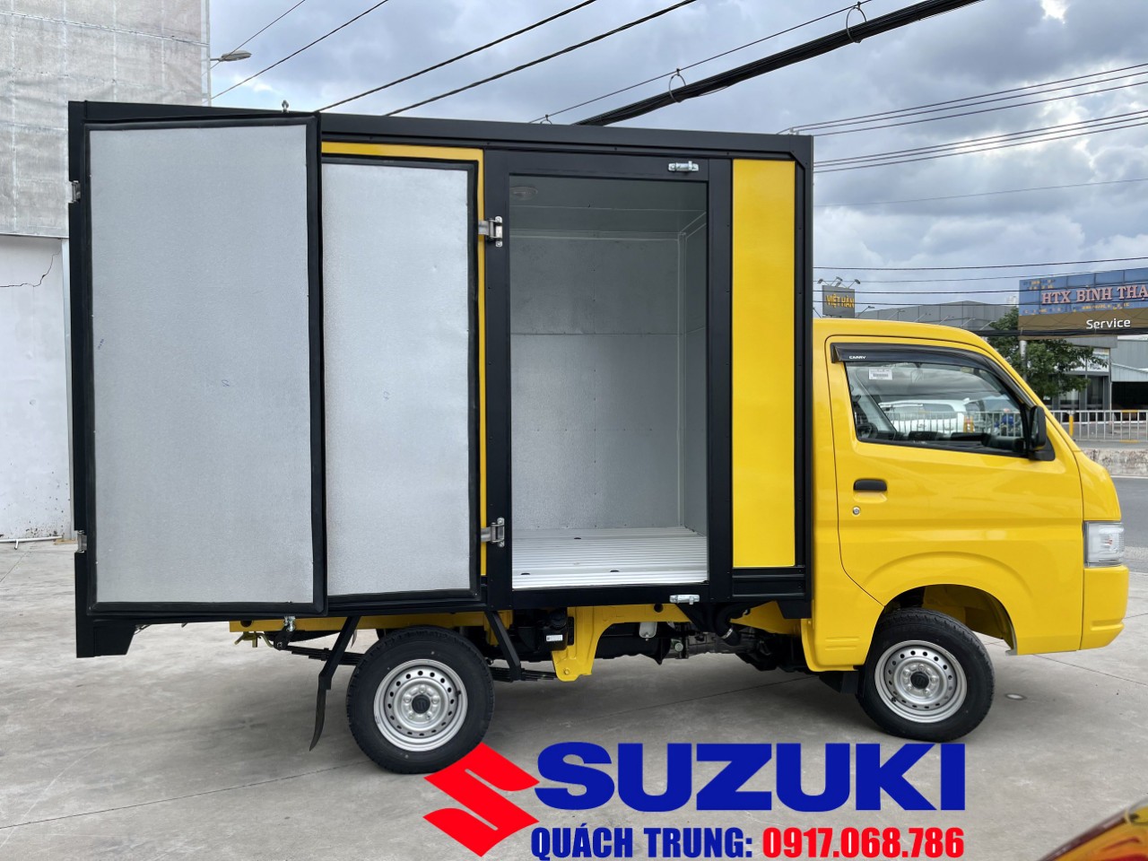 XE TẢI SUZUKI 750KG THÙNG KÍN - Giá Xe Suzuki